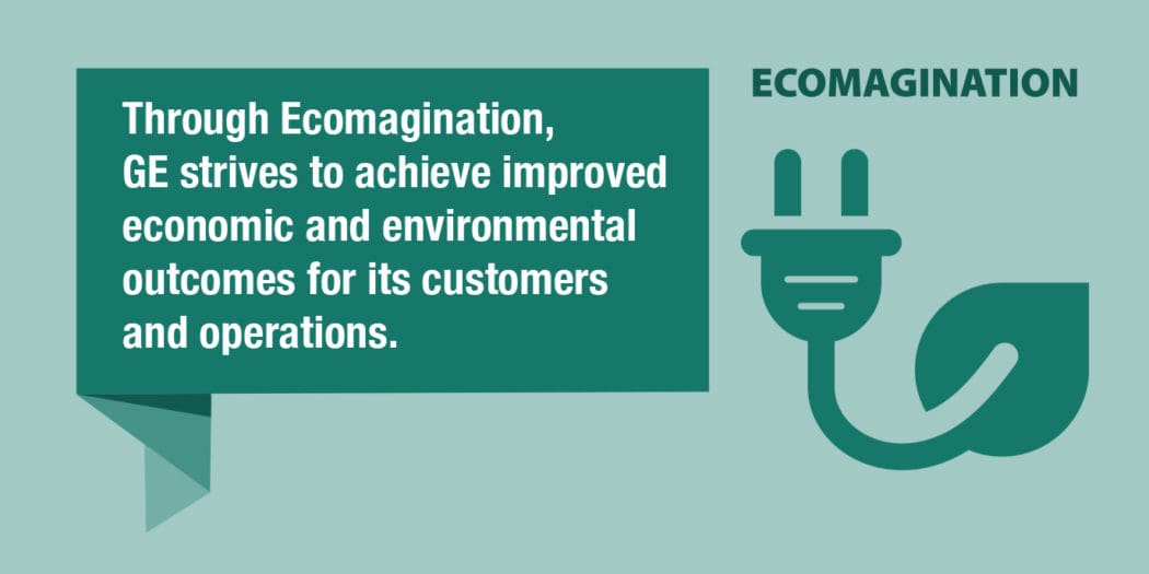 Revenue from General Electric’s Ecomagination products totaled $34 ...
