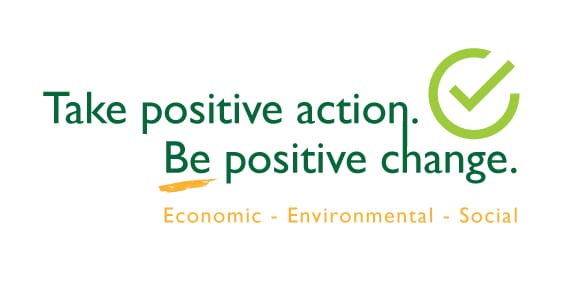 take-positive-action-be-positive-change-white-back - SustainCase ...