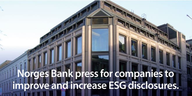 Comprehensive ESG backed by world’s largest sovereign wealth fund ...