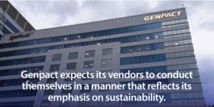 Case study: How Genpact promotes sustainability across its supply chain ...
