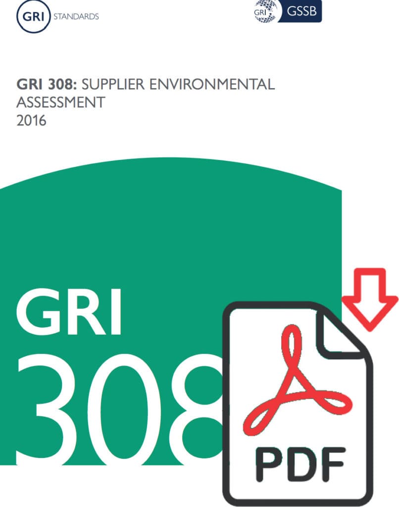 GRI 308: Supplier Environmental Assessment - SustainCase ...
