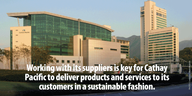 Case study: How Cathay Pacific promotes sustainable sourcing ...