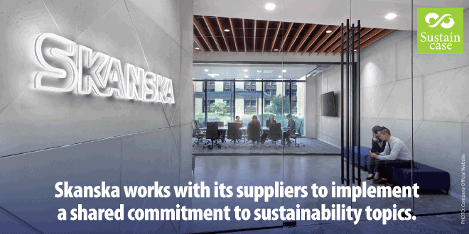 Sustaincase-Skanska-suppliers-CSR-ESG-SDG-sustainability - SustainCase - Sustainability Magazine