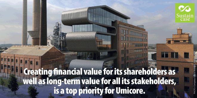 Case study: How Umicore creates economic value for its stakeholders ...