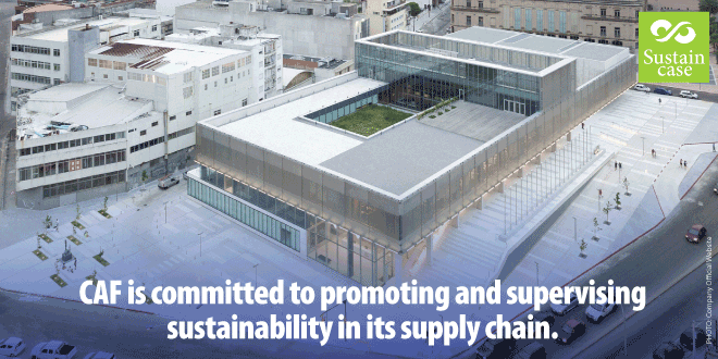 Case study: How CAF promotes sustainability across its supply chain ...