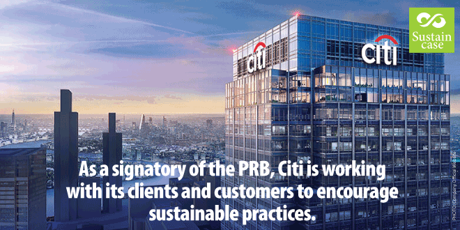 Case study: How Citi works with its clients and customers to encourage ...