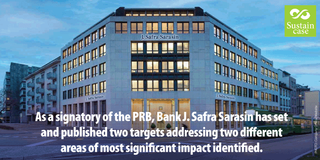 Case study: How Bank J. Safra Sarasin takes action on its PRB targets ...