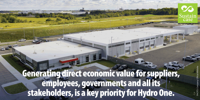 Case study: How Hydro One creates economic value for its stakeholders ...