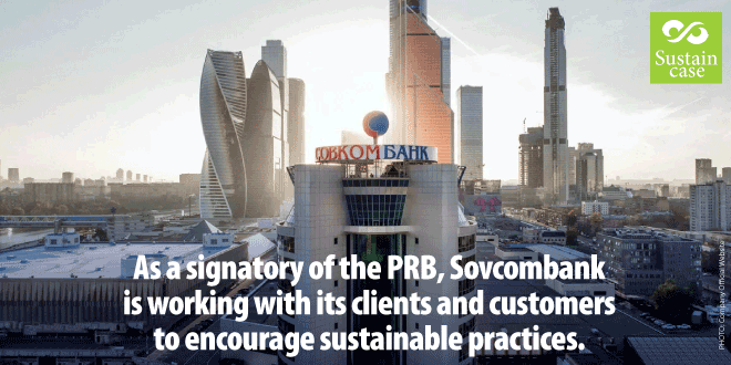 Case study: How Sovcombank works with its clients and customers to encourage sustainable ...