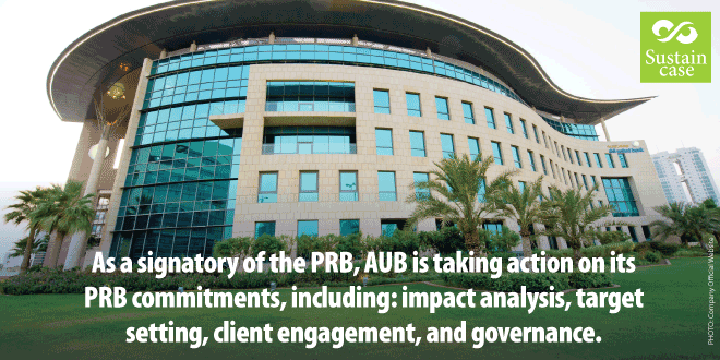 Case study: How AUB takes action on its PRB commitments